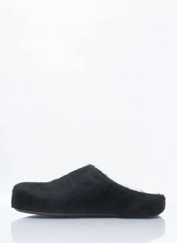 Marni Fussbett Sabot Mules - Black