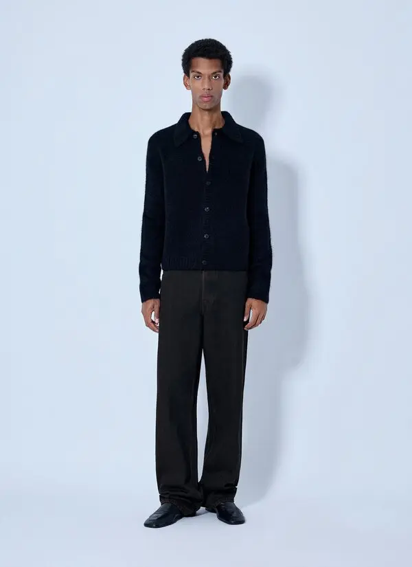 Dries Van Noten Mora Fitted Knit Cardigan