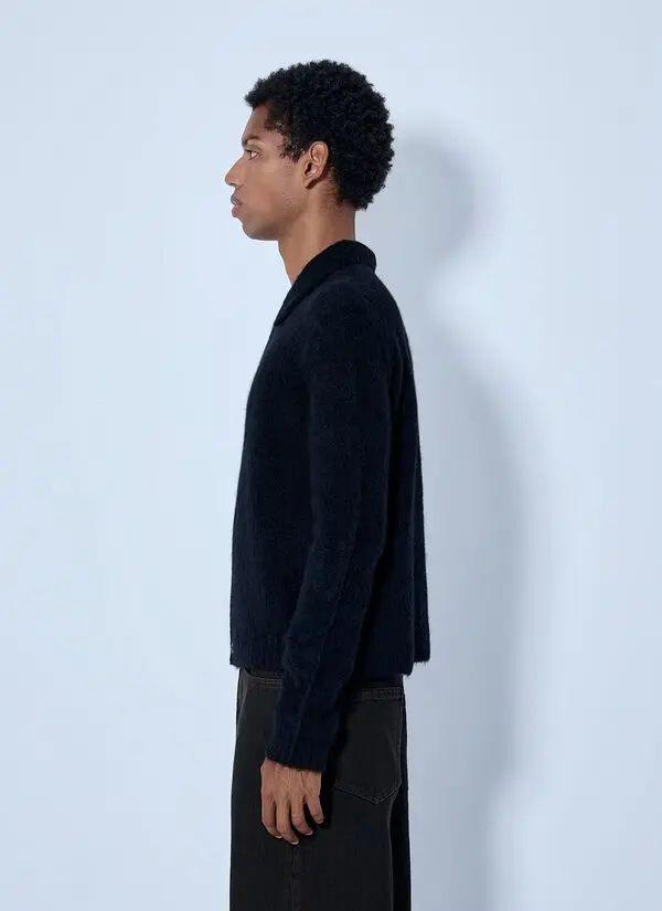 Dries Van Noten Mora Fitted Knit Cardigan