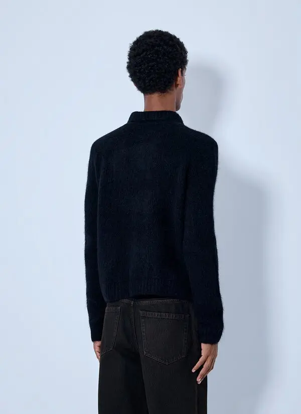 Dries Van Noten Mora Fitted Knit Cardigan