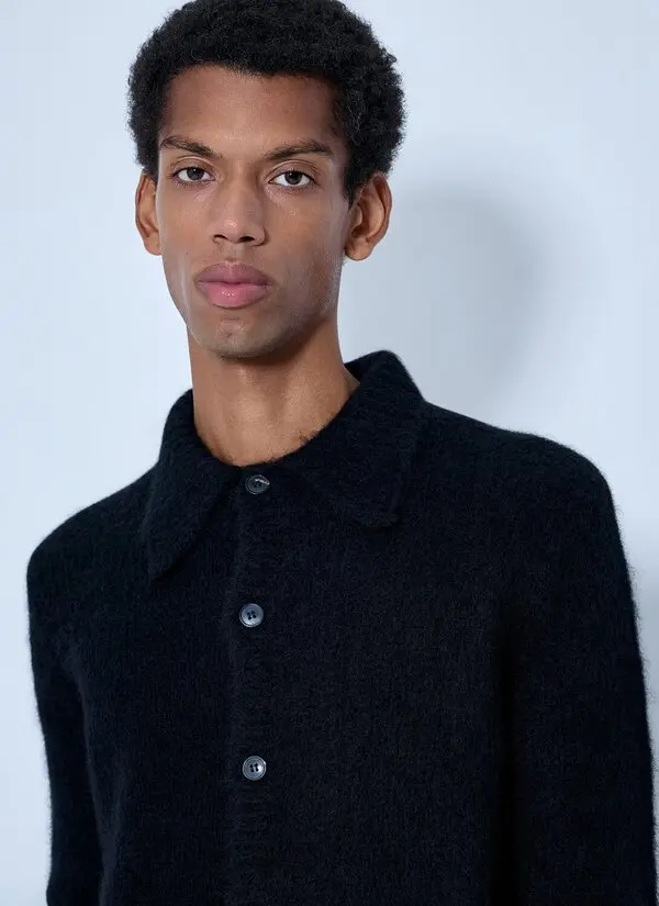 Dries Van Noten Mora Fitted Knit Cardigan