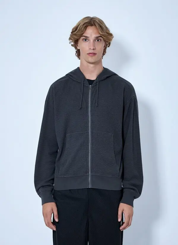 StÜssy Light Weight Thermal Sweatshirt - Grey