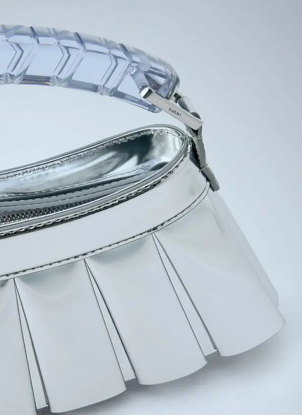Lacoste Runway H Lenglen Mirror Effect Leather Bag