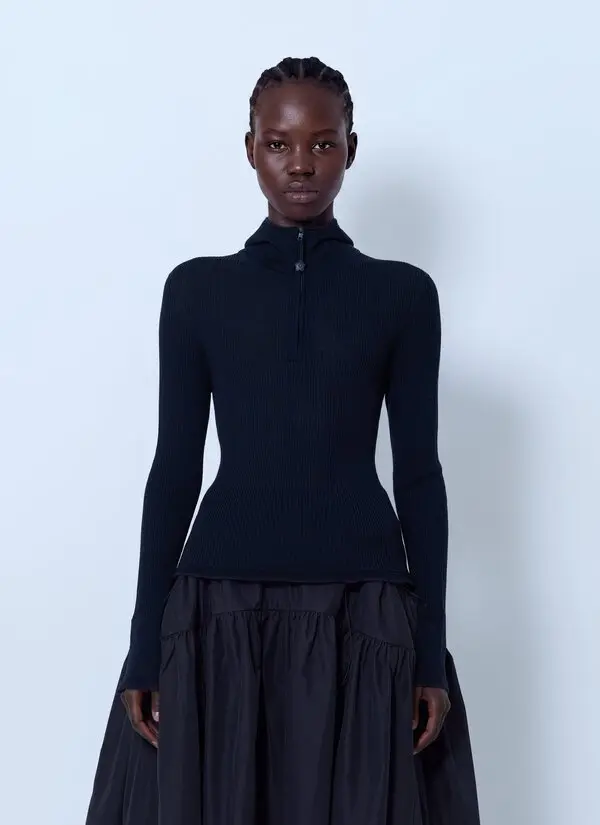 Cecilie Bahnsen Cbbelma Hoodie - Navy