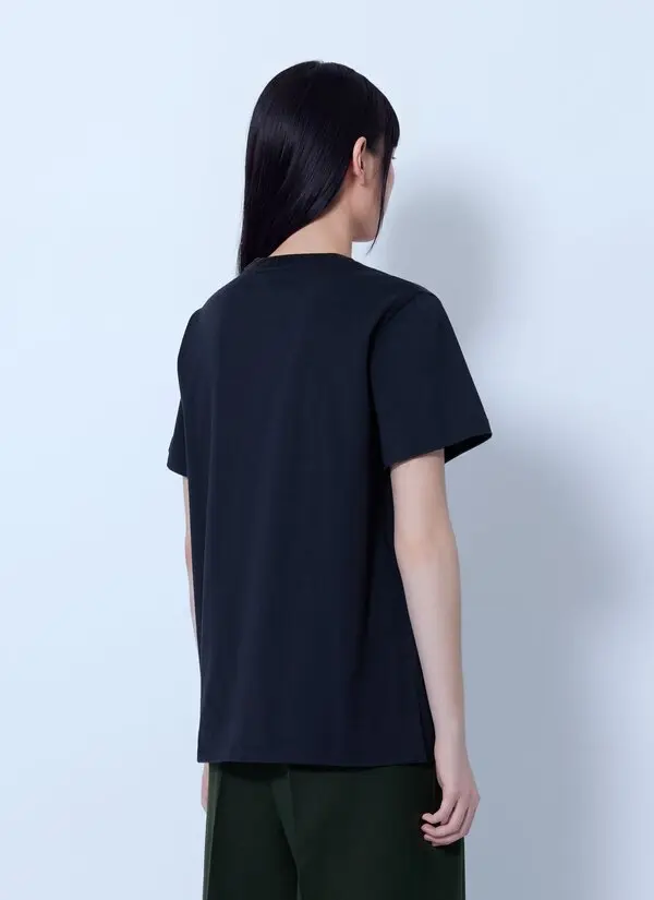 GANNI Fruit Logo Cotton T-shirt