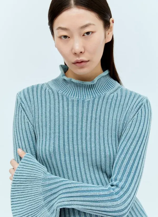 Acne Studios Ruffled Sleeves Sweater