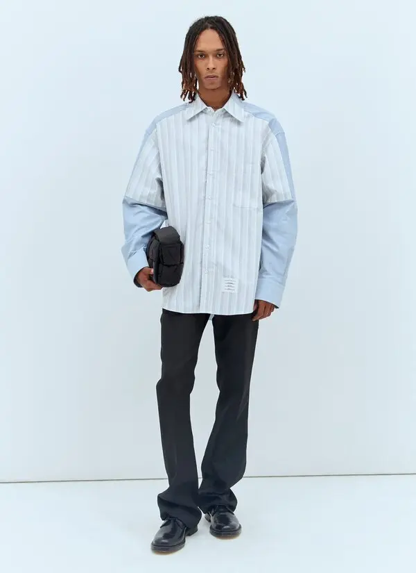 Thom Browne Oversized Striped Shirt