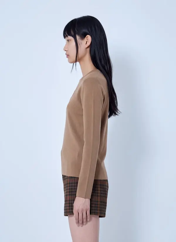 Max Mara Embroidered Logo Knit Sweater