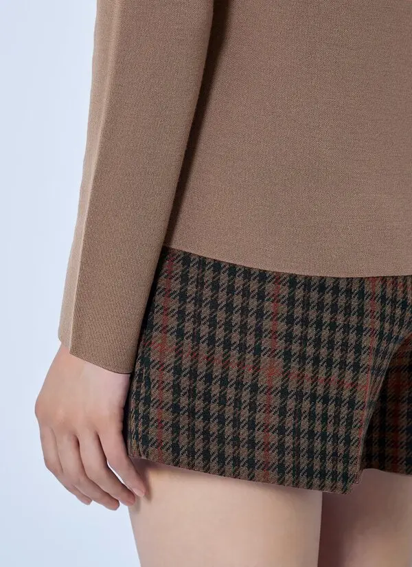 Max Mara Embroidered Logo Knit Sweater
