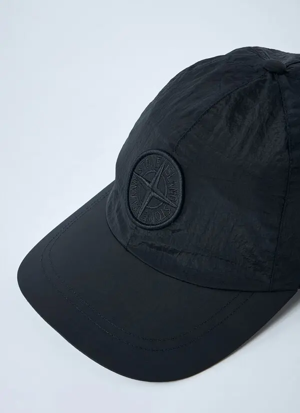 Stone Island Logo Motif Baseball Cap