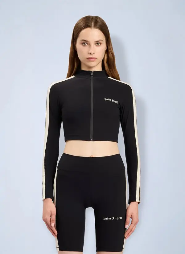 Palm Angels Classic Logo Training Jacket - Black