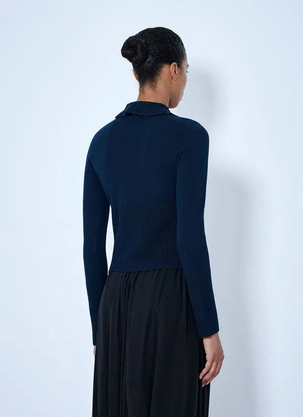 Chloé Fitted Logo Cardigan