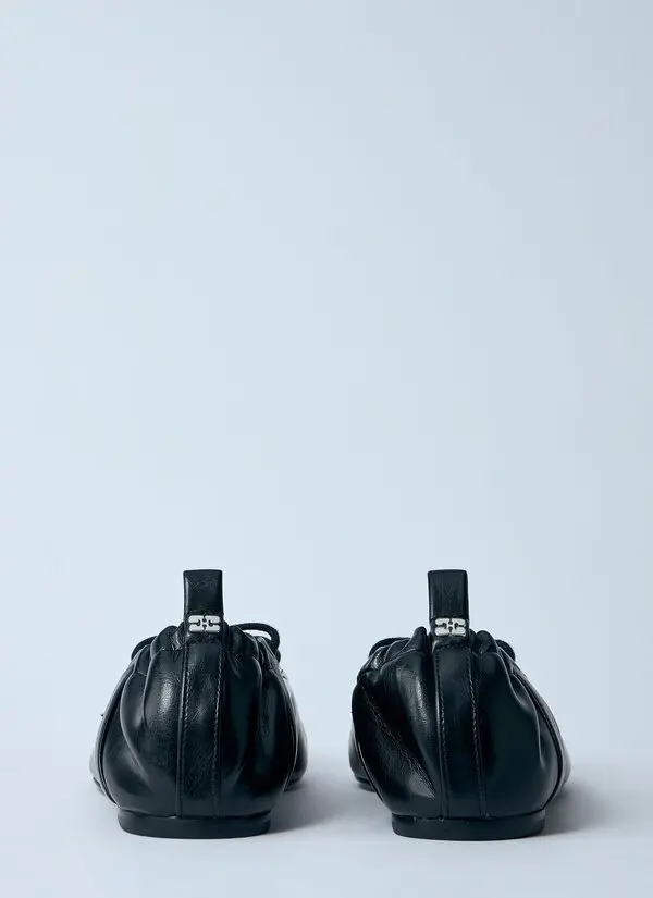 GANNI Oleatex Ballerina Flats