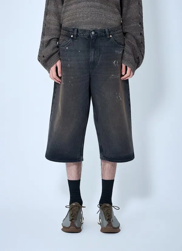 Our Legacy Capri Cut Shorts - Black