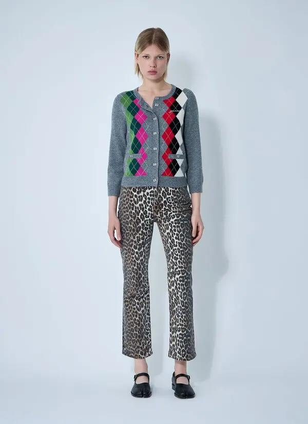 GANNI Cashmere-blend Cardigan