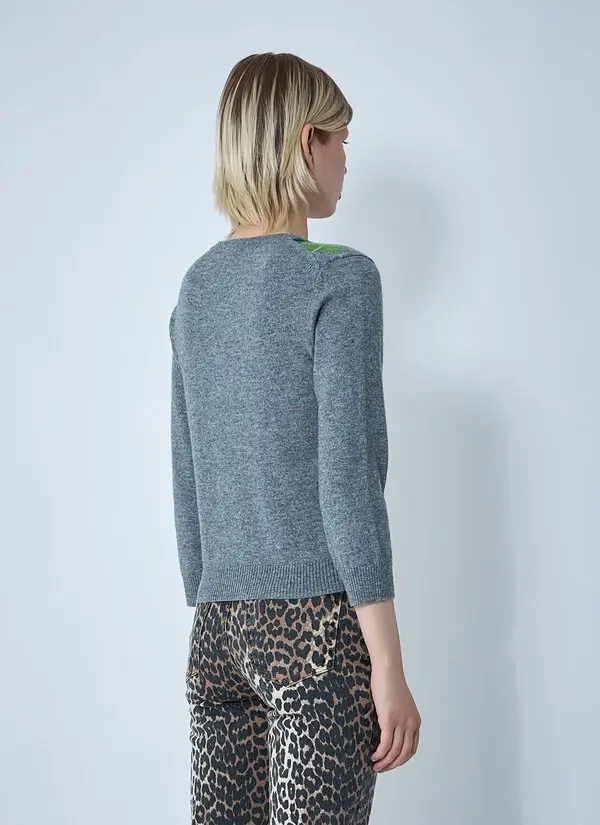 GANNI Cashmere-blend Cardigan
