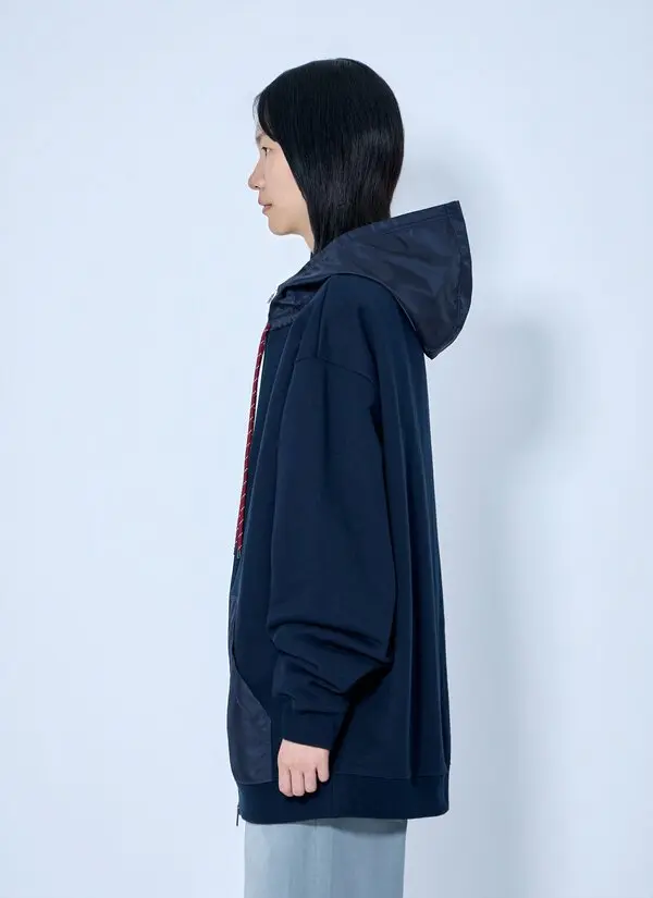 Miu Miu Zip Up Hoodie