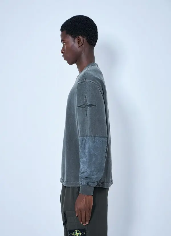 Stone Island Oversized Crewneck Sweatshirt