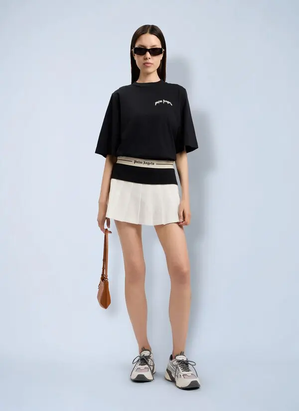 Palm Angels Mini Curved Logo Boxy T-shirt