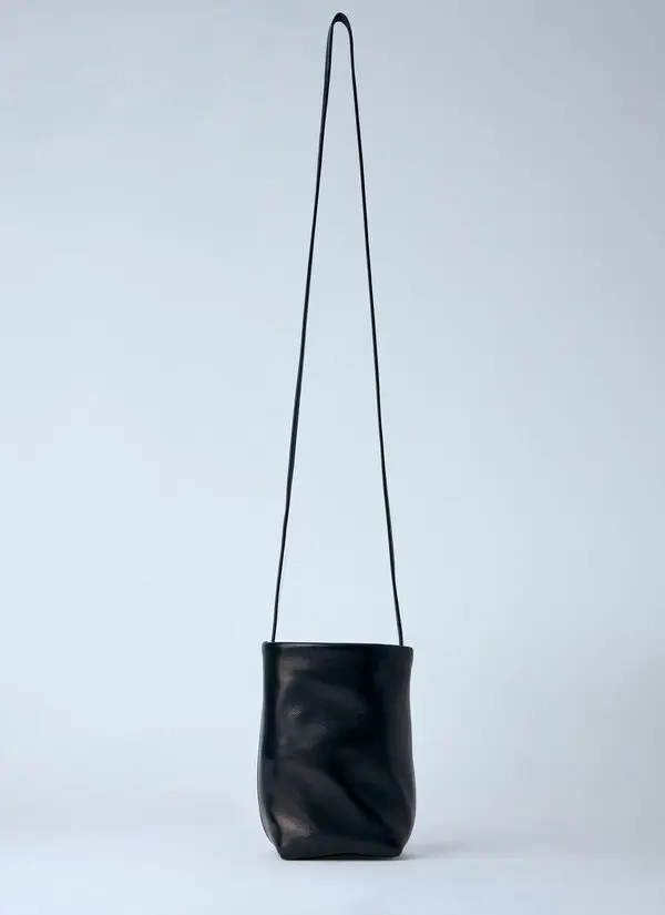 THE ROW N/s Park Crossbody Bag - Black