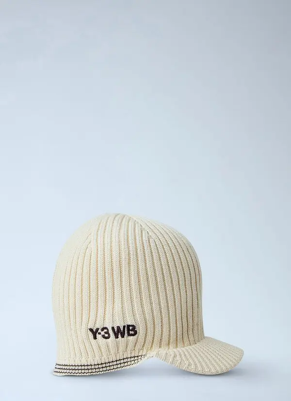 Y-3 X WB Ribbed Knit Beanie