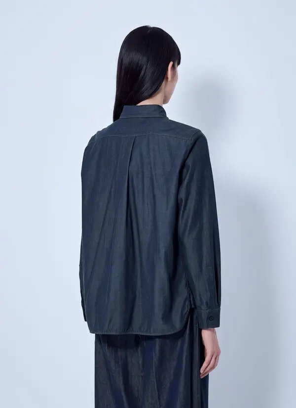 Max Mara Button-down Denim Shirt