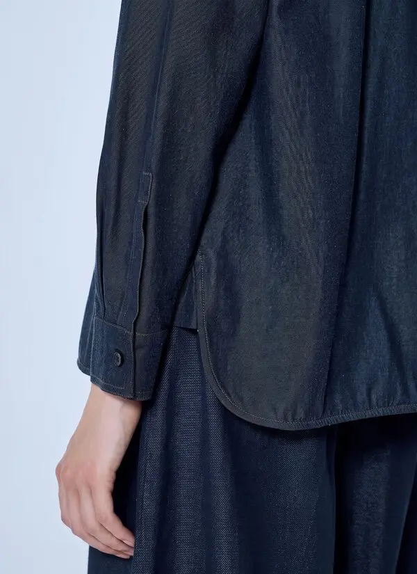 Max Mara Button-down Denim Shirt