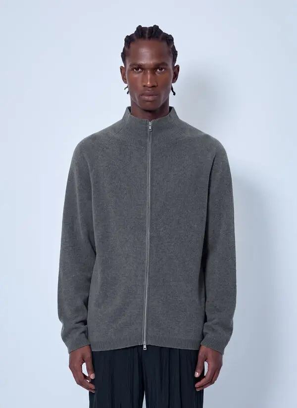 Our Legacy Line Zip Cardigan - Grey