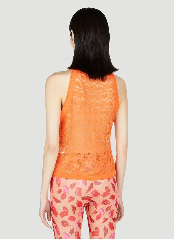 MARCO RAMBALDI Heart Tank Top