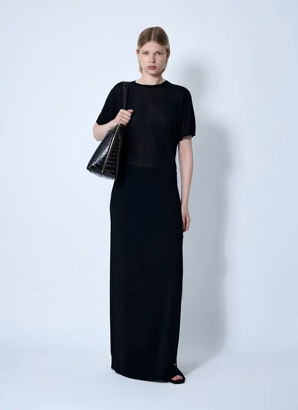 TOTEME High Slit Skirt