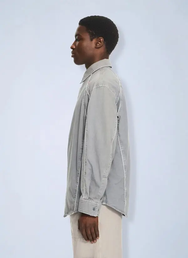 Off-White Garment-dyed Sporty Shirt