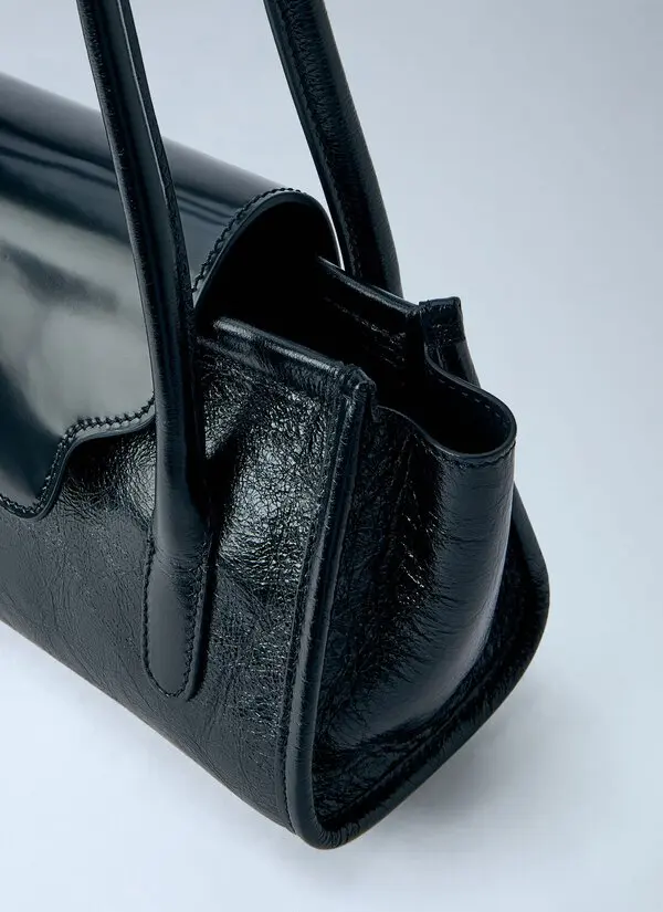 Marni Trunkette Leather Shoulder Bag