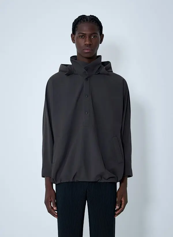 Issey Miyake Hooded Shirt - Brown