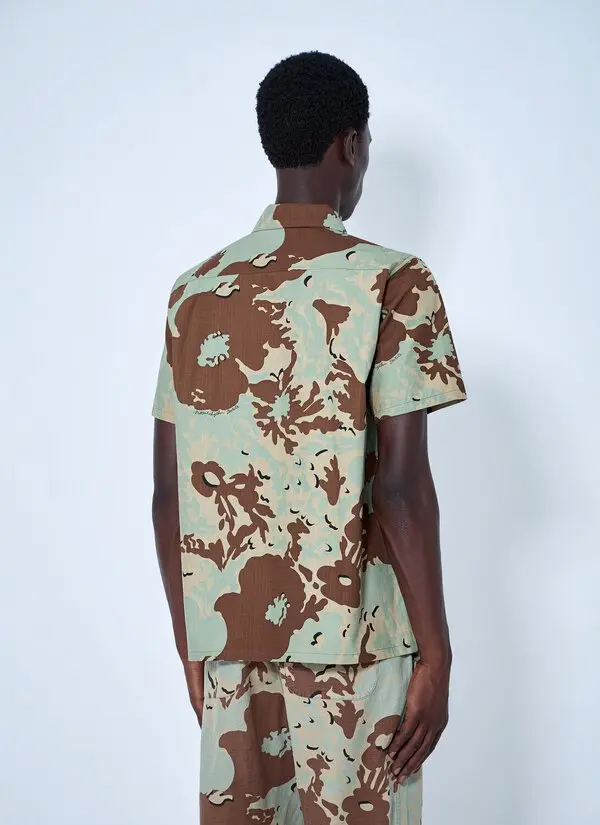 NOMARHYTHM TEXTILE Camo Flower Summer Shirt