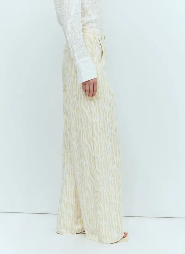 SONG FOR THE MUTE Printed Pants