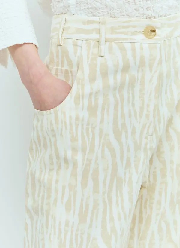 SONG FOR THE MUTE Printed Pants