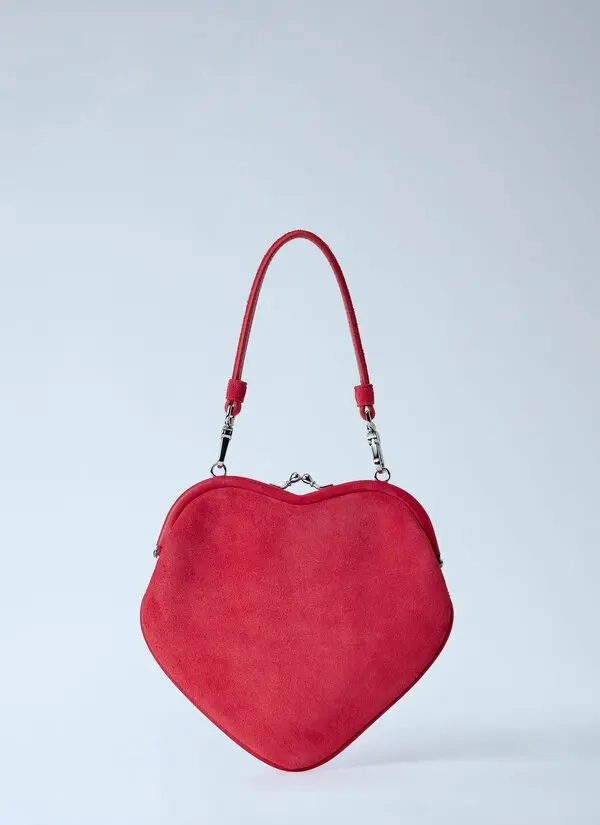 VIVIENNE WESTWOOD Belle Heart Frame Clutch Bag