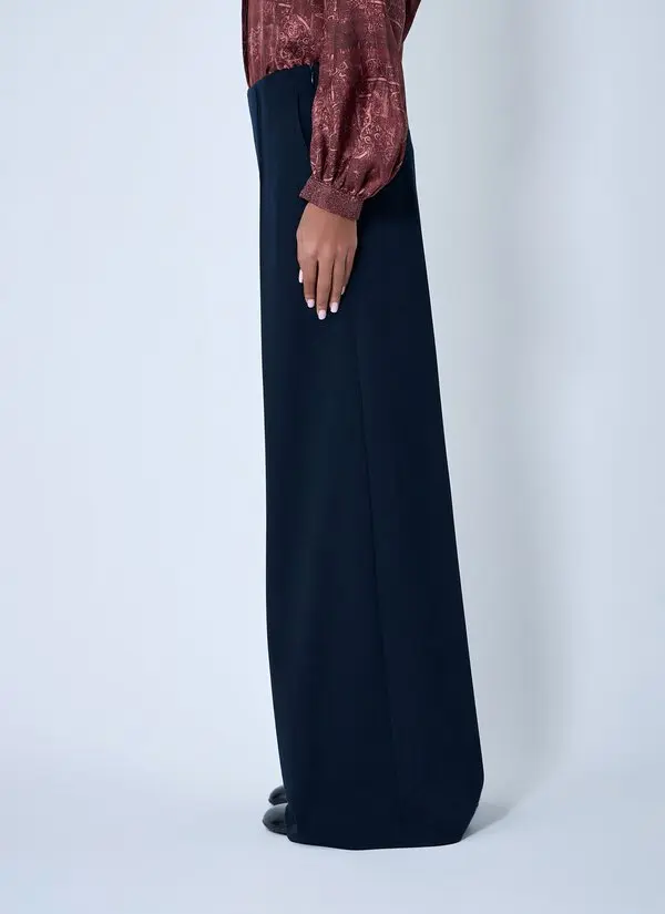 Max Mara Wool Pants - Navy