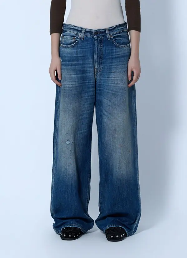 Acne Studios Loose Fit 1981 Jeans - Blue
