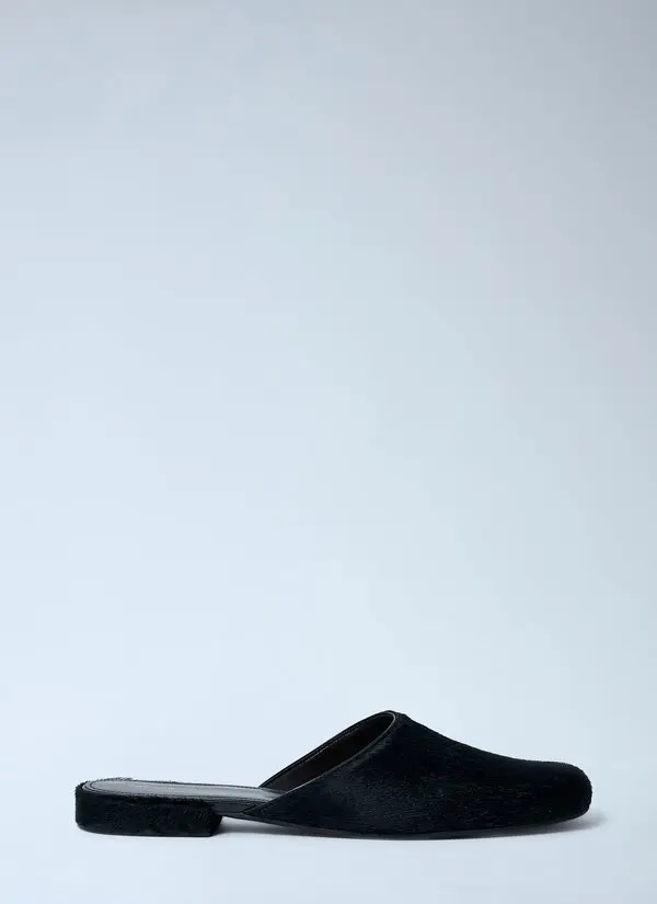 THE ROW Penelope Mules - Black
