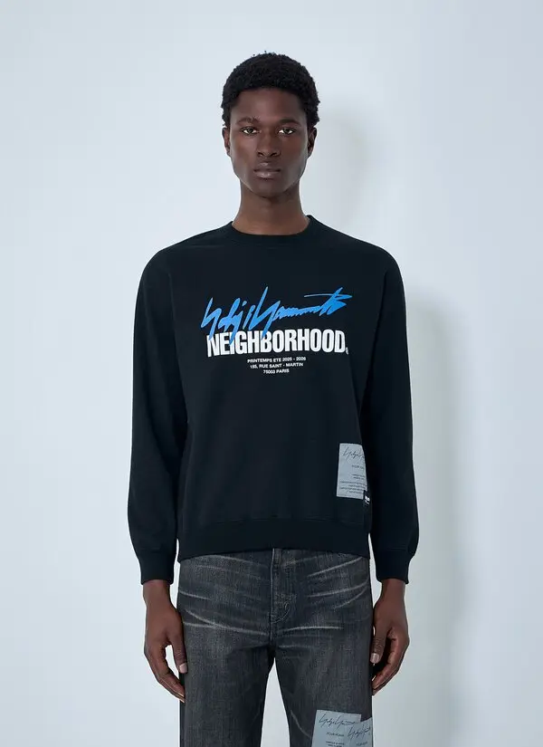 Yohji Yamamoto X Neighborhood Cotton Sweatshirt