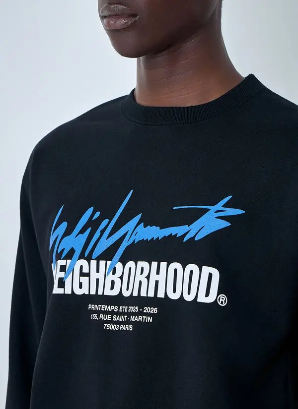 Yohji Yamamoto X Neighborhood Cotton Sweatshirt