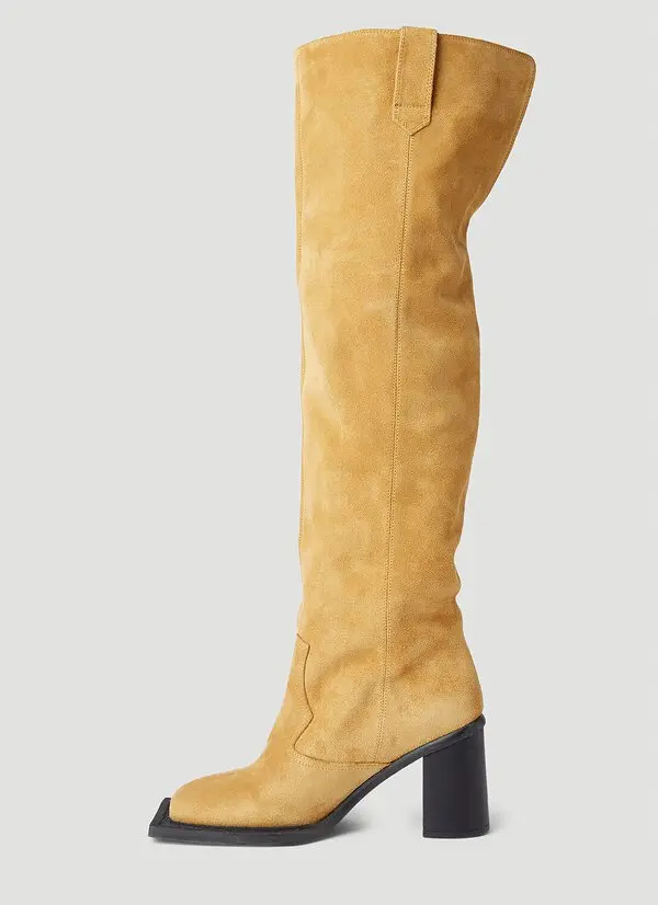 NINAMOUNAH Howling Knee-high Suede Boots
