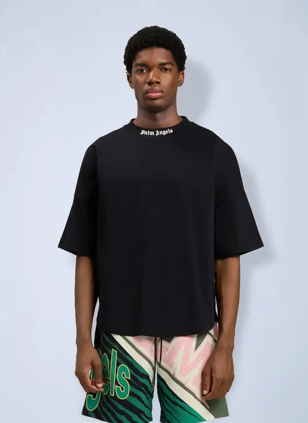 Palm Angels Classic Logo Over T-shirt - Black