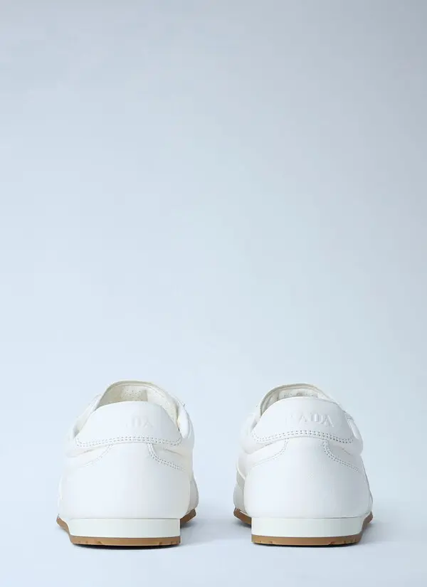 Prada Nappa Leather Sneakers