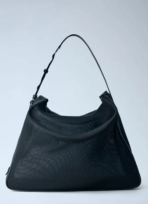 Max Mara Large Mesh Shoulder Bag