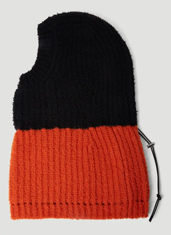 SONG FOR THE MUTE Oversized Knitted Balaclava