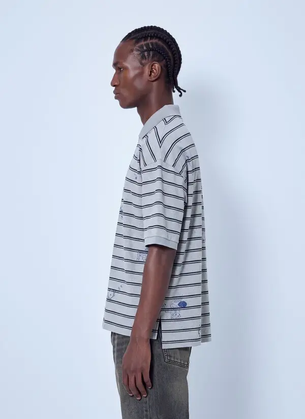 Vetements Scribbled Polo