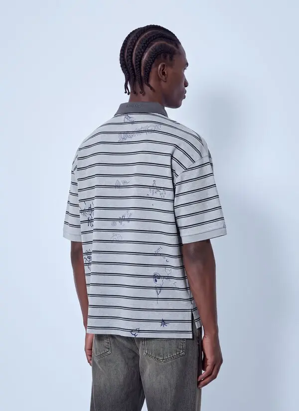 Vetements Scribbled Polo