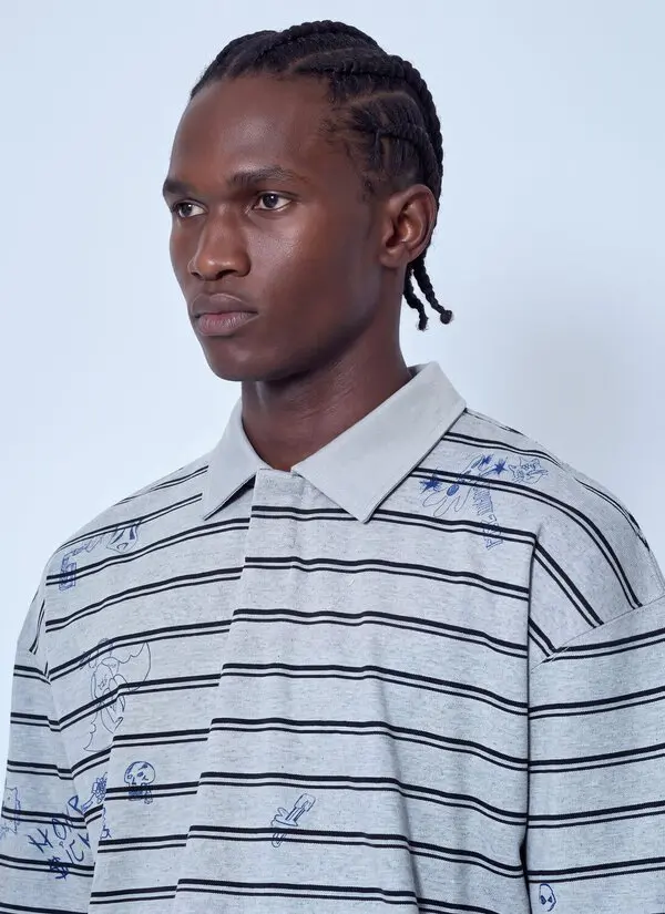 Vetements Scribbled Polo